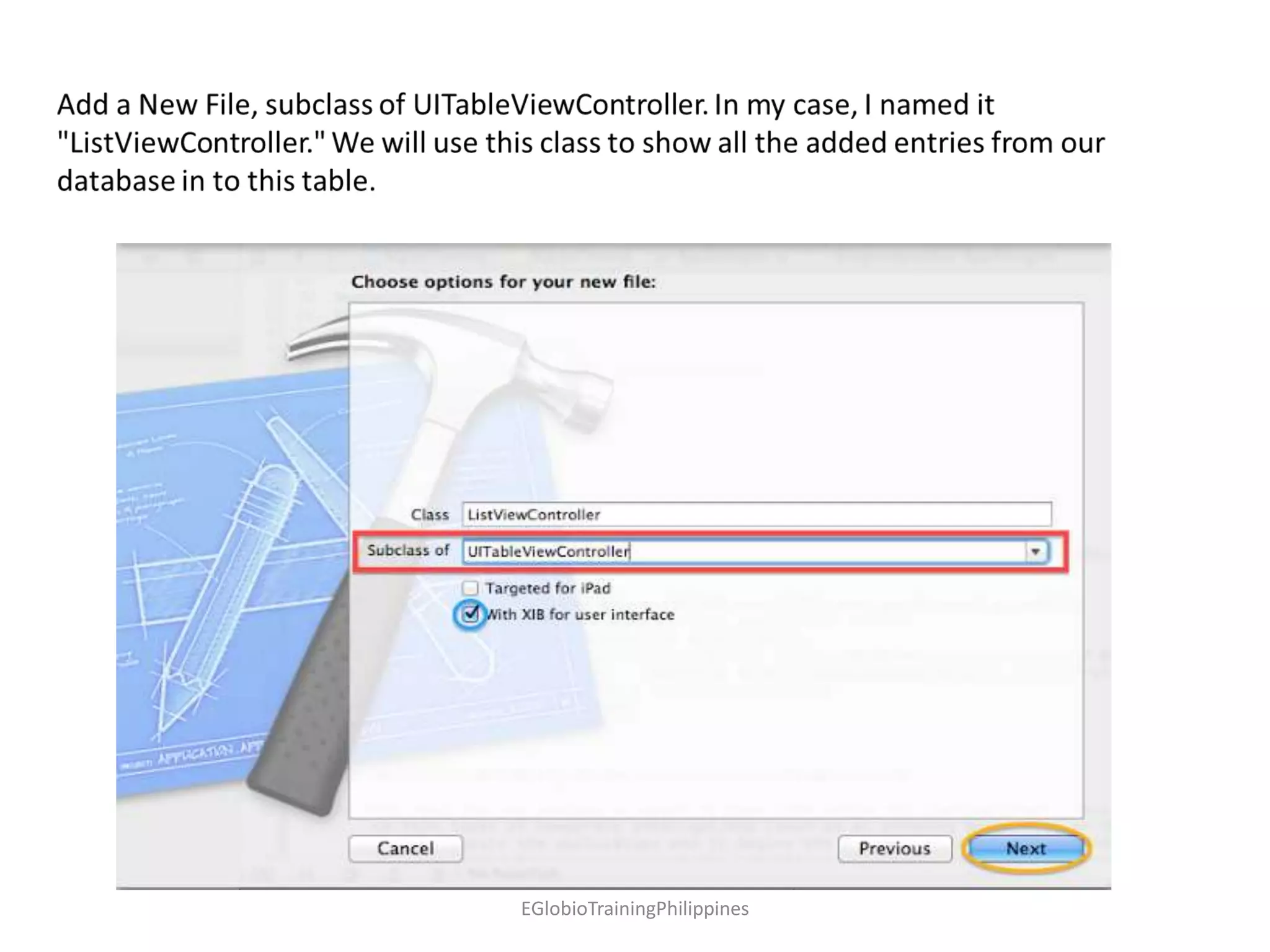 iOS Apps Development (SQLite Tutorial Part 1) | PPTX | Computer Software and Applications ...