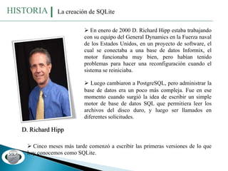 Sqlite Base de Datos | PPTX