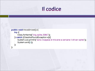 Sqlite And Java | PPT