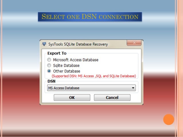 Repair And Convert Sqlite Database With Sqlite Db Recovery Tool