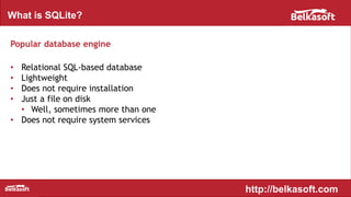 SQLite forensics - Free Lists, unallocated space, carving | PPT
