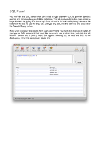 Sq lite manager | PDF