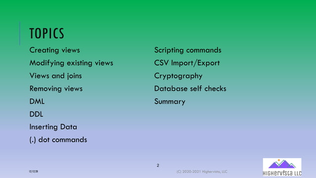Sq lite module8 | PPT