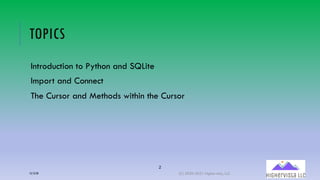 Sq lite module9 | PDF