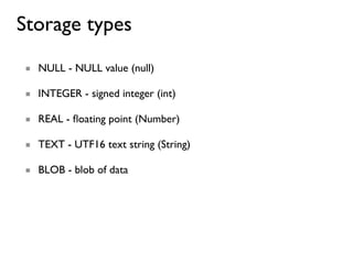 Introduction to SQLite in Adobe AIR | PDF