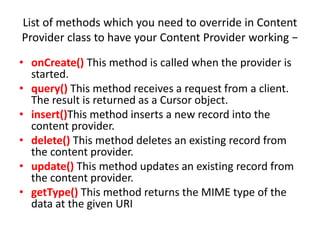 SQLite Opening .pptx