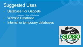 Sq lite presentation | PPTX