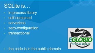 Sq lite presentation | PPTX