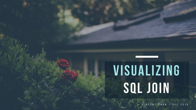 SQL JOIN Explained Visually | PPT