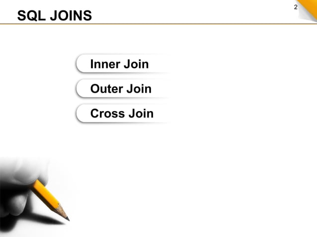 Sql joins | PPT | Databases | Computer Software and Applications