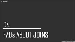 SQL Joins With Examples | Edureka | PDF