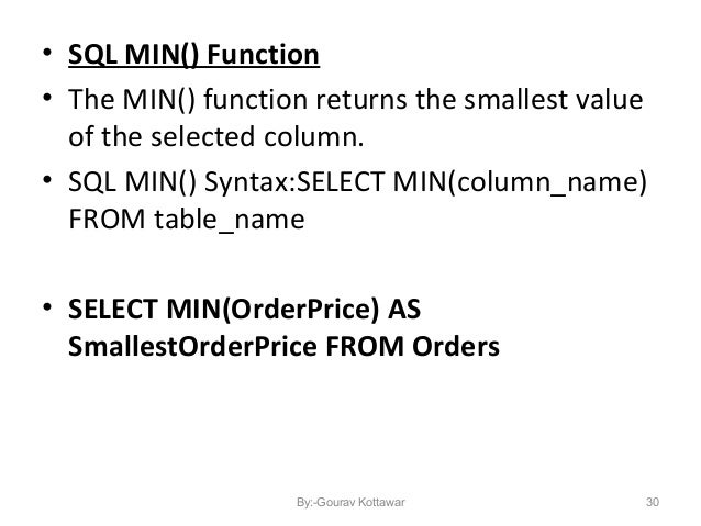 SQL || overview and detailed information about Sql