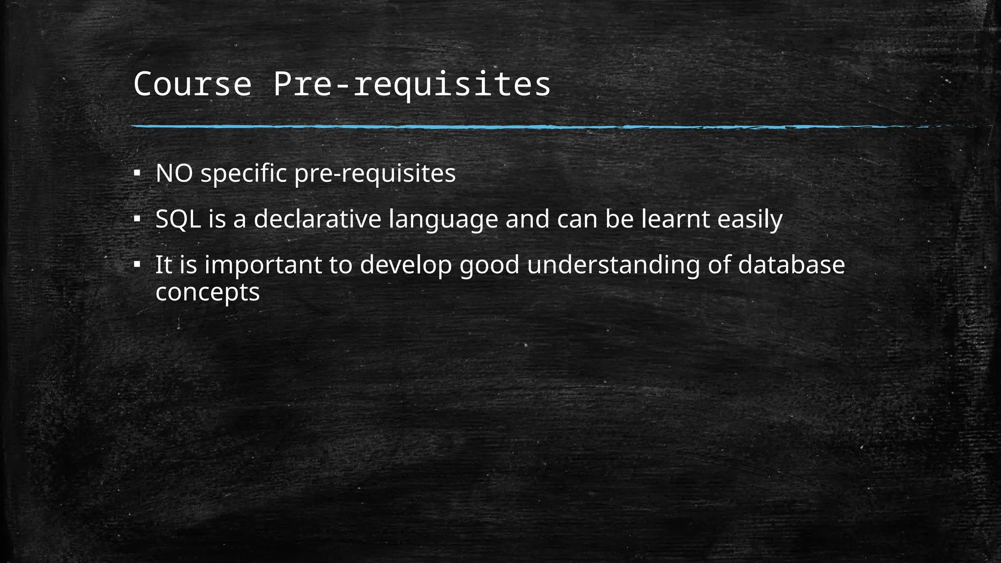 Data Analytics - SQL Lesson 00 - Course Overview.pptx