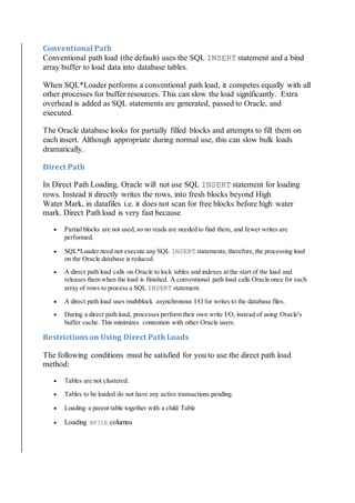 Sql loader good example | DOCX