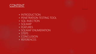 Sqlmap | PPTX