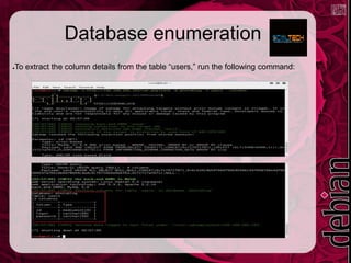 Important SQLMap commands | PPT | Free Download