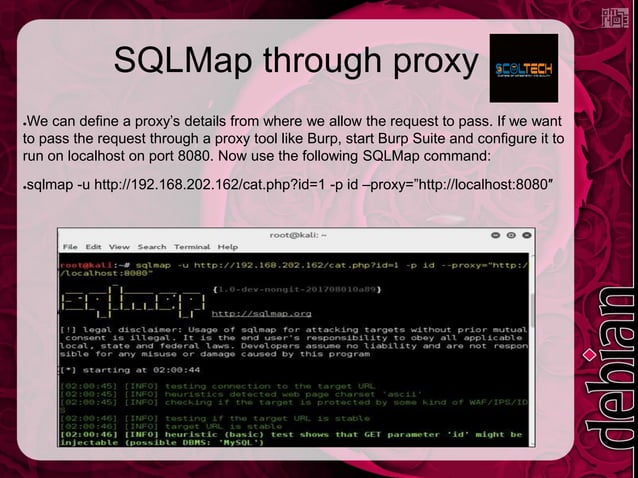 Important SQLMap commands | PPT | Free Download