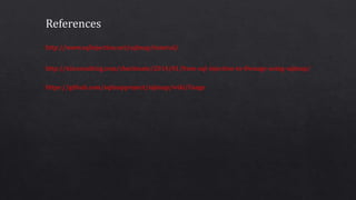 sqlmap- using -kali -linux by-22011556-105.pptx