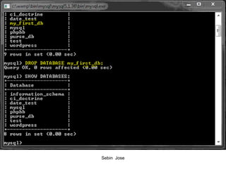 SQL DB operations - For beginners | PPT