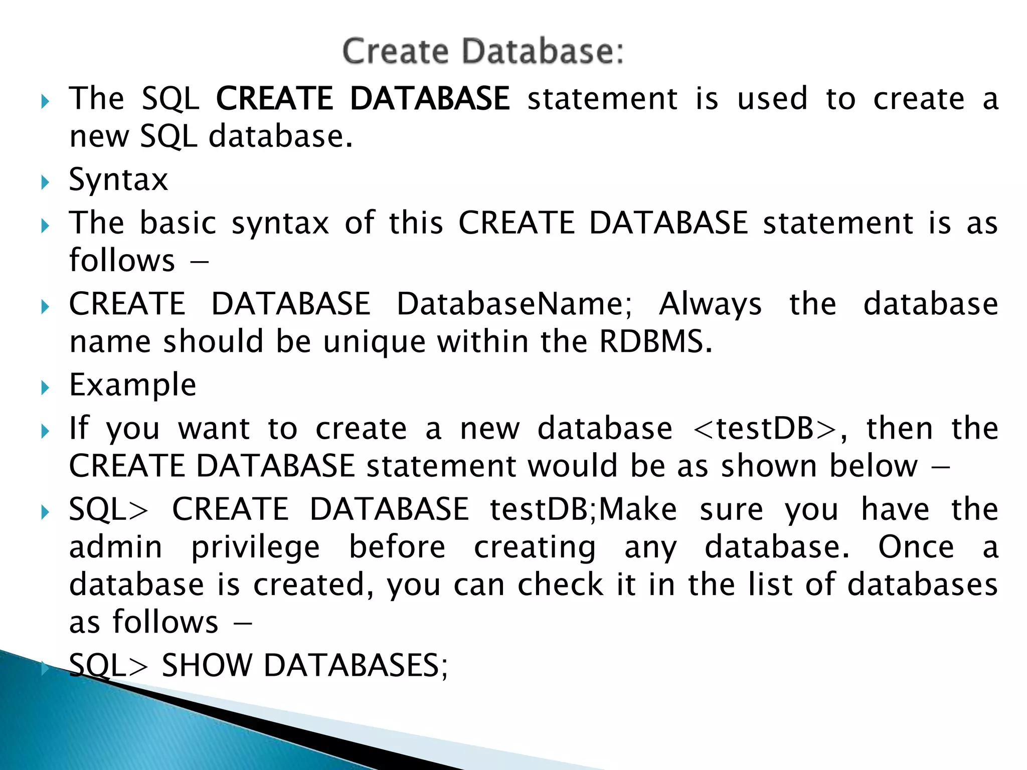 Sql Operator Pptx