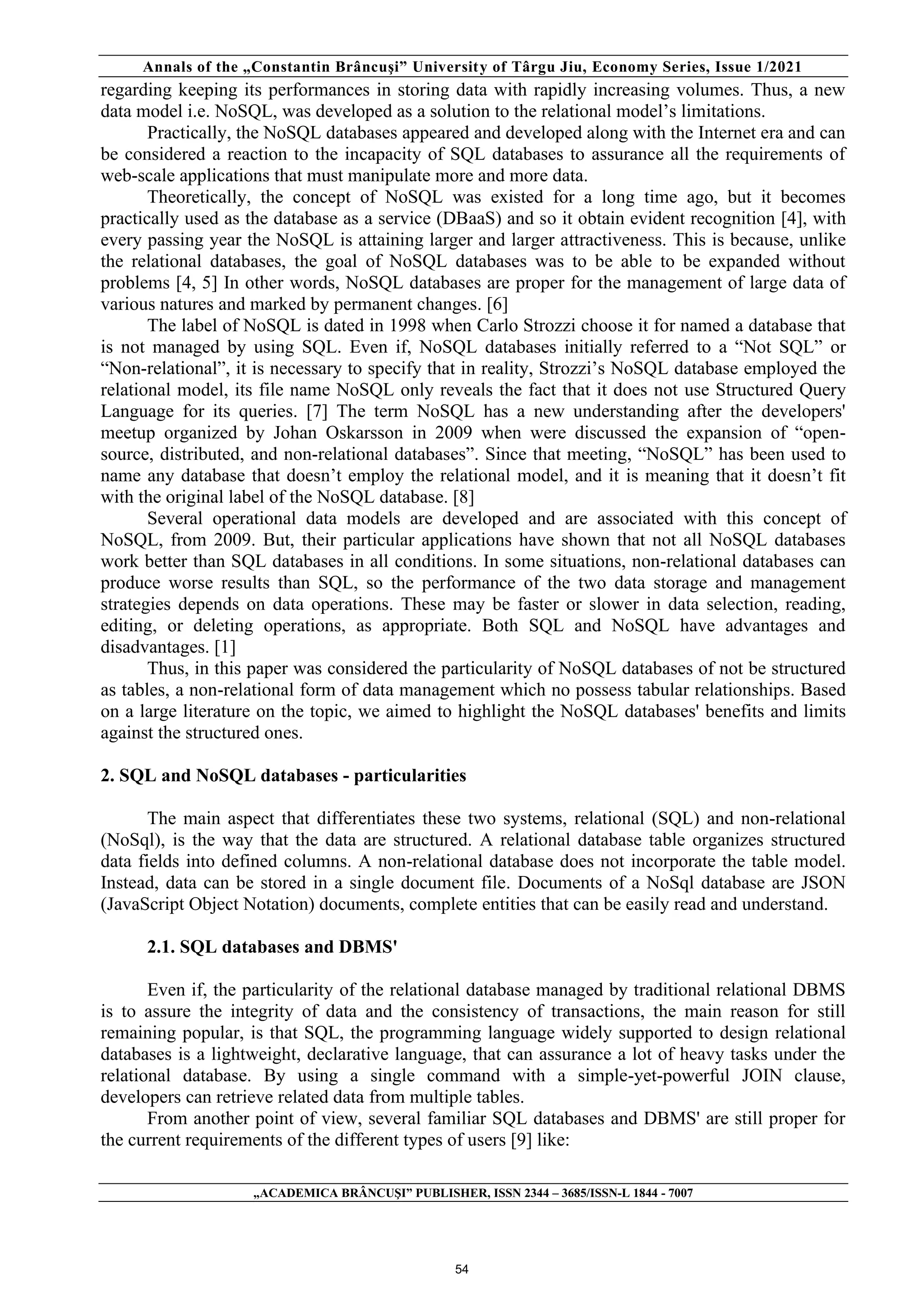 SQL OR NoSQL DATABASES? CRITICAL DIFFERENCES.pdf SQL OR NoSQL DATABASES? CRITICAL DIFFERENCES.pdf