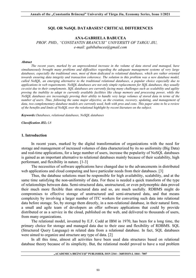 SQL OR NoSQL DATABASES? CRITICAL DIFFERENCES.pdf