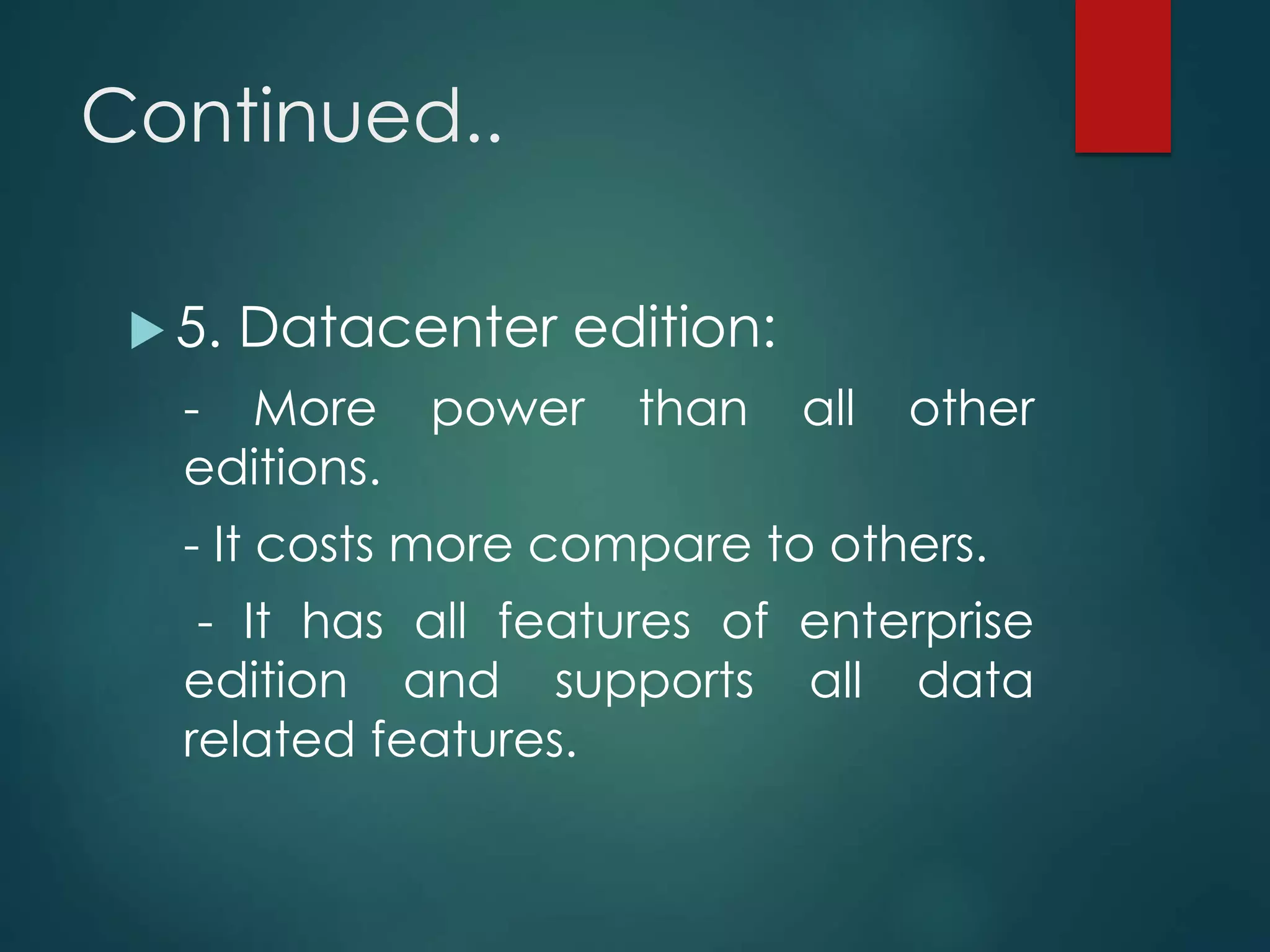 SQL server part 1 | PPTX