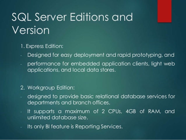 SQL server part 1