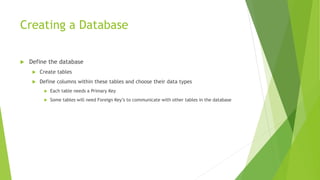 Sql powerpoint | PPTX