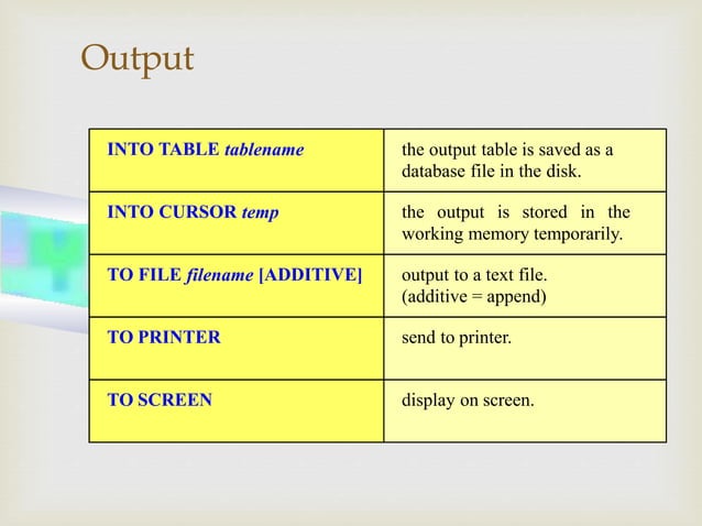 Sql queries presentation | PPTX | Databases | Computer Software and Applications