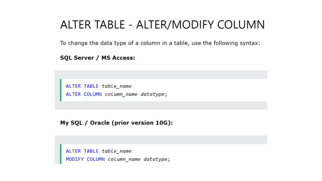 SQL PPT.pptx | Free Download