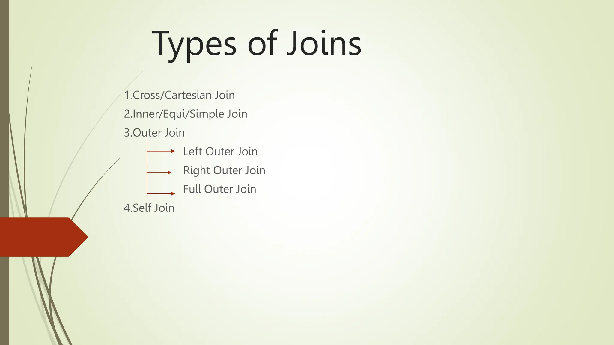 SQL PPT on joins | PPTX