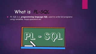 Sql presntation | PPT