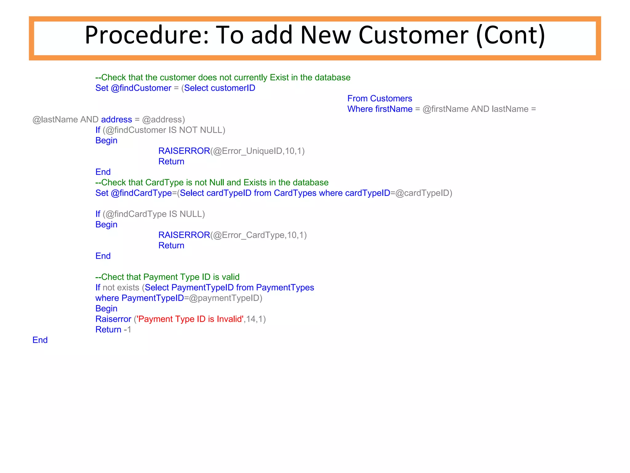 Sql Projects-Detail | PPT