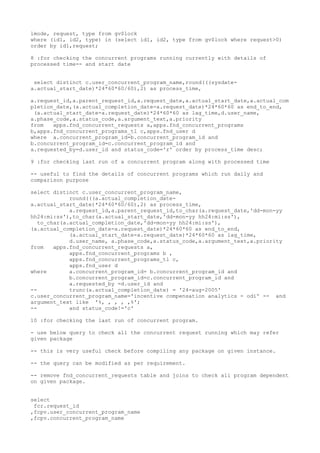 Sql q to find out on requests | PDF
