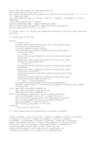 Sql q to find out on requests | PDF