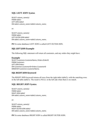 Complete Sql Server querries | DOC