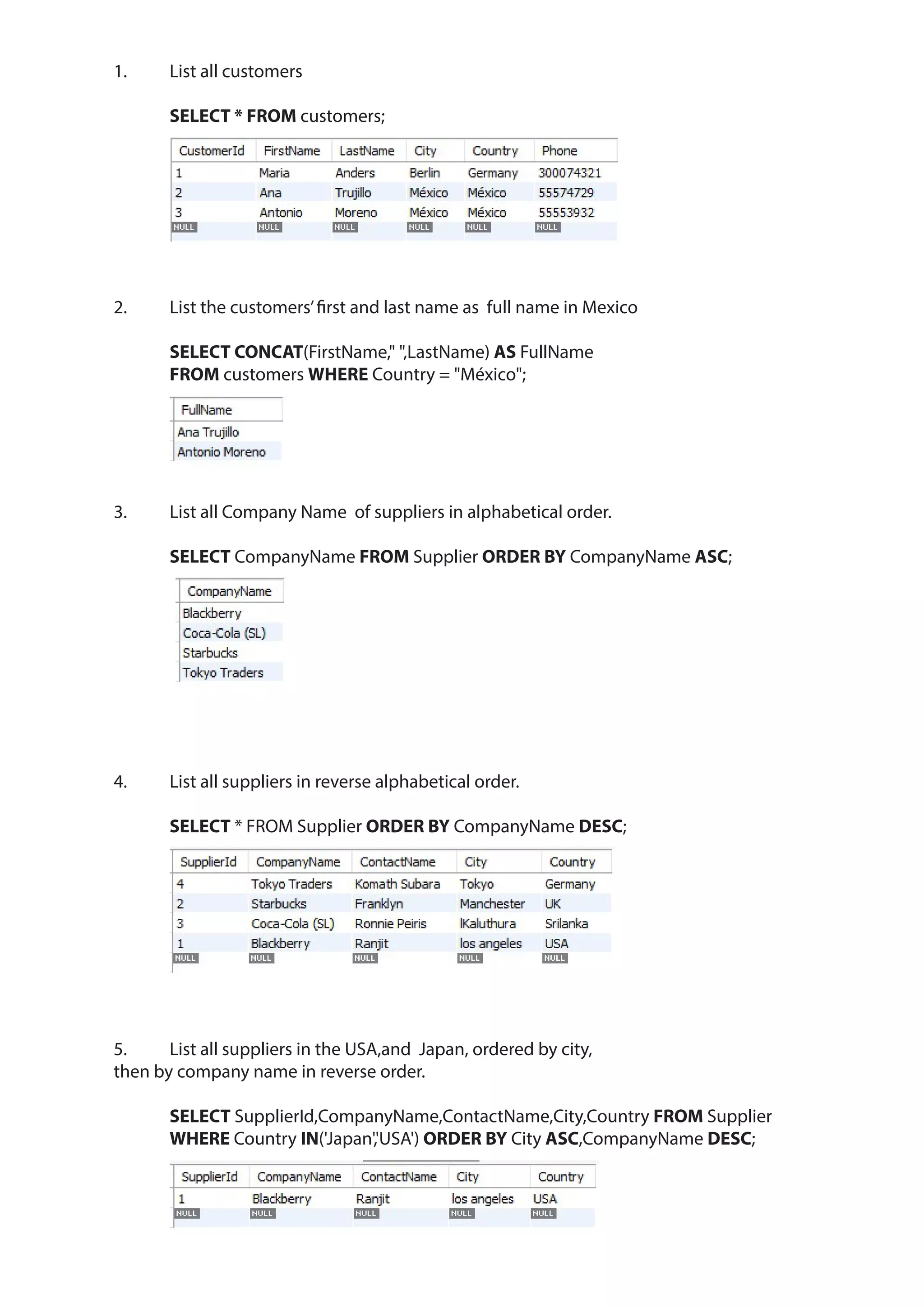 Sql query | PDF | Free Download