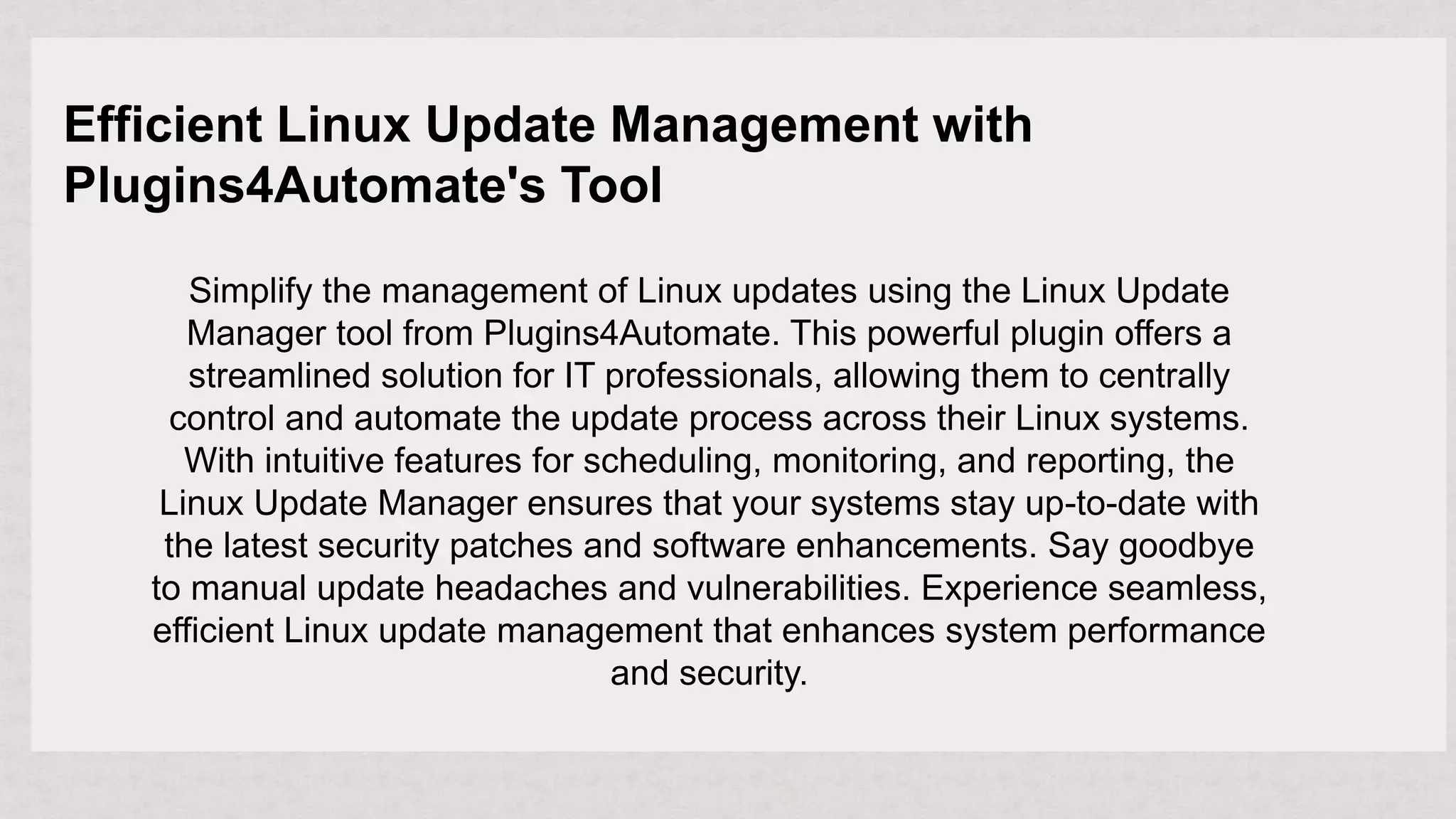 SQL Query Analyzer | PPTX