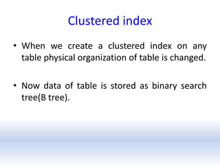 Sql query performance analysis | PPT