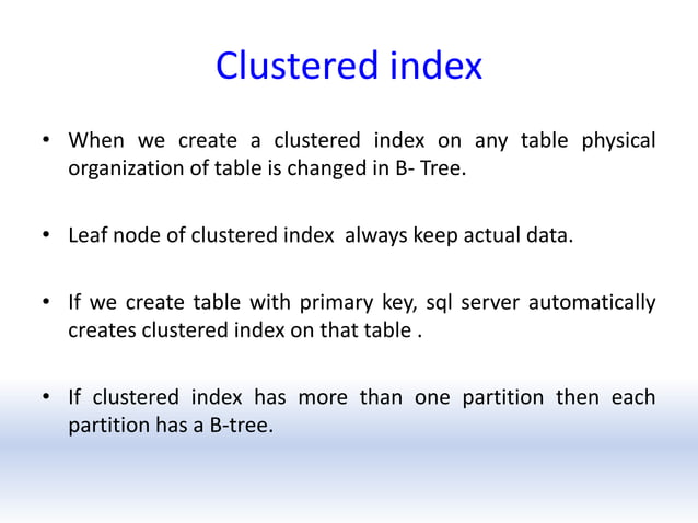 Sql query performance analysis | PPT