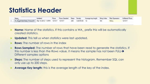 dotnetMALAGA - Sql query tuning guidelines | PPT