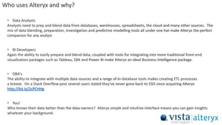 Deeper Insights with Alteryx | PPTX