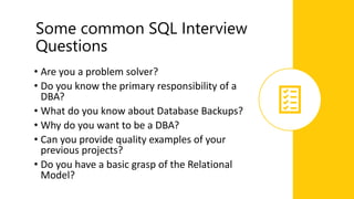 How to become the most sought after SQL Professional | PPT