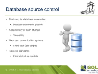 Road to database automation: database source control | PDF | Databases | Computer Software and ...
