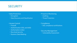 Intro to Azure SQL database | PPTX