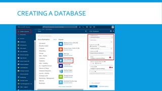 Intro to Azure SQL database | PPTX