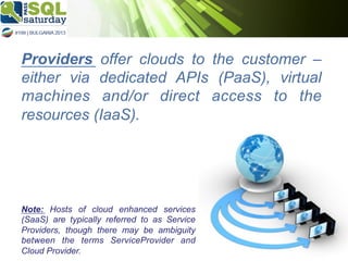Cloud Stakeholders | PDF
