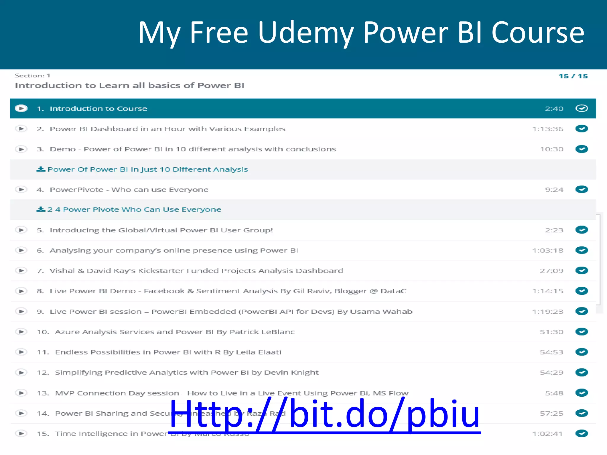 SqlSaturday#699 Power BI - Create a dashboard from zero to hero | PPT