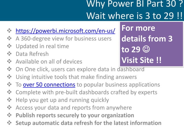 SqlSaturday#699 Power BI - Create a dashboard from zero to hero | PPT